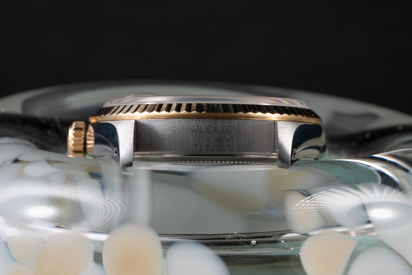 1991 Rolex Two-Tone DateJust 16233 Champagne Dial Box and Papers ...
