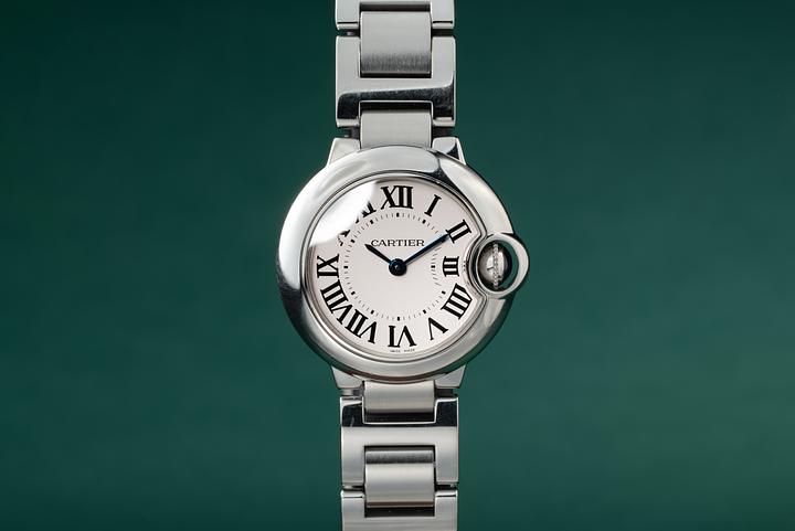 Cartier Ballon Bleu Quartz W69010Z4 Silver Dial with Box and Papers ...