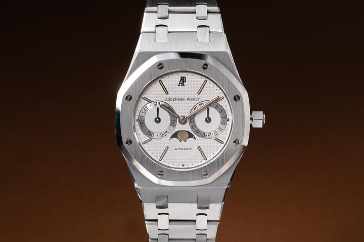 Audemars Piguet Royal Oak Day-Date Moon Phase 25594ST | Tropical Watch