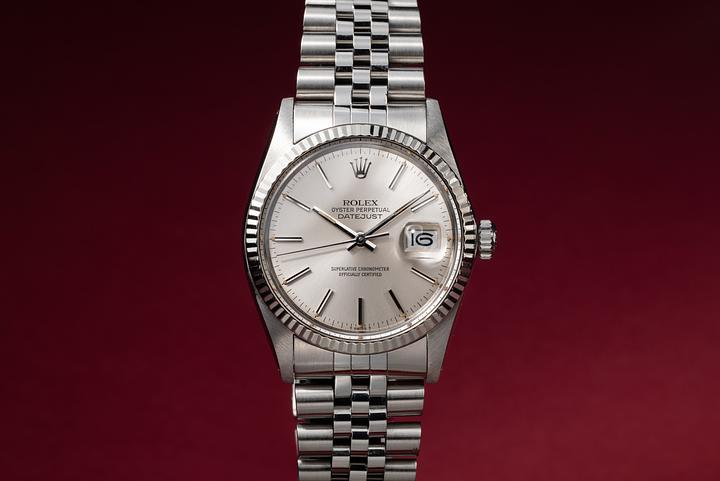 1981 Rolex DateJust 16014 Silver Dial | Tropical Watch