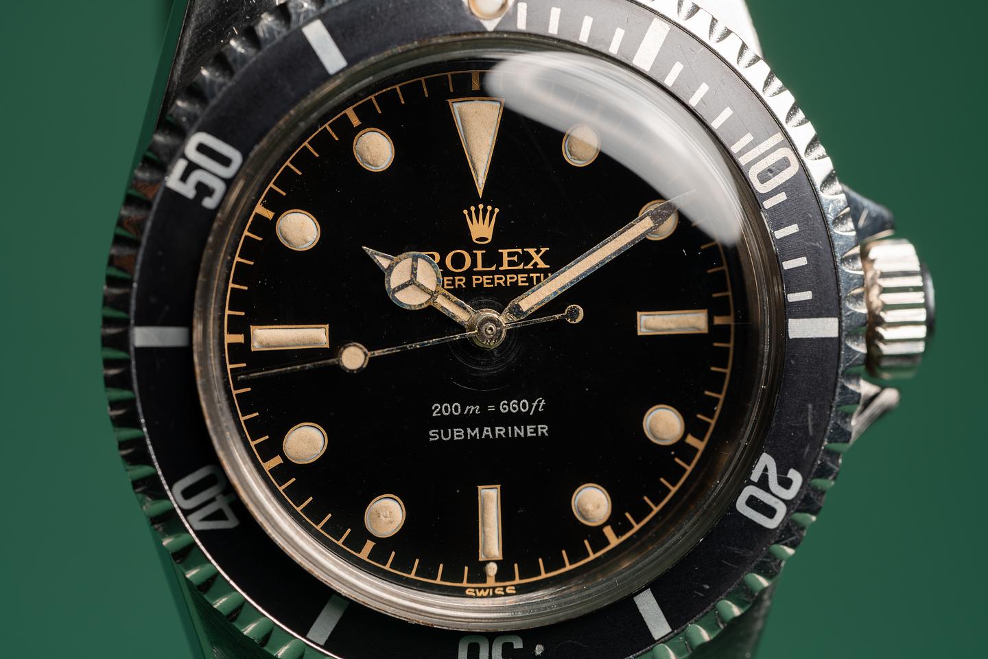 Tropical Watch - 1962 Rolex Submariner 5513 with Gilt Chapter Ring ...