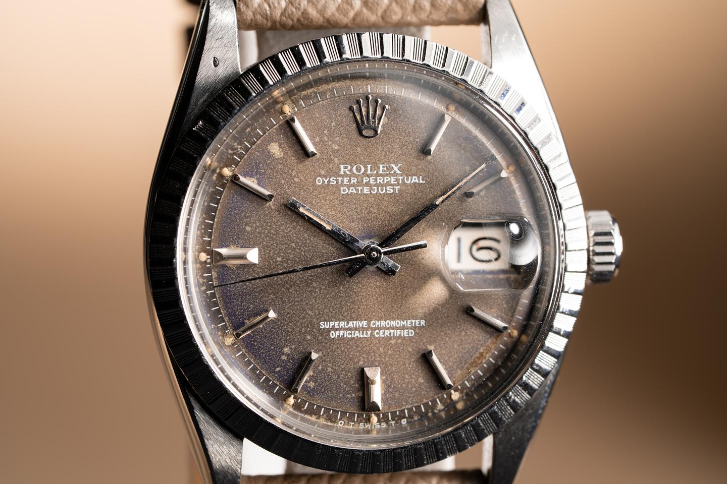 Tropical Watch - Rolex DateJust 1603 Stardust Sigma Dial