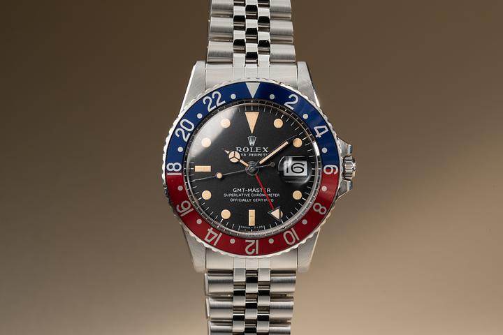 1970 Rolex GMT-Master 1675 MK 1 Dial with CPO Box and Papers | Tropical ...