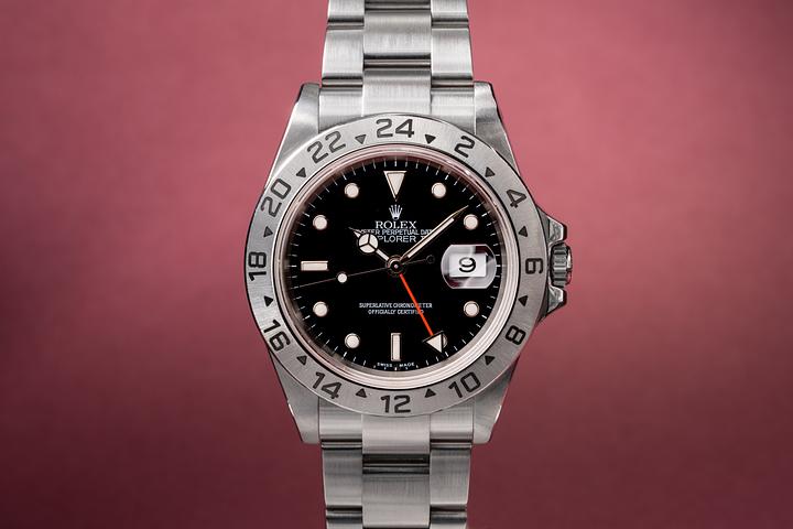 Tropical Watch - 2006 Rolex Explorer II 16570 Black Dial
