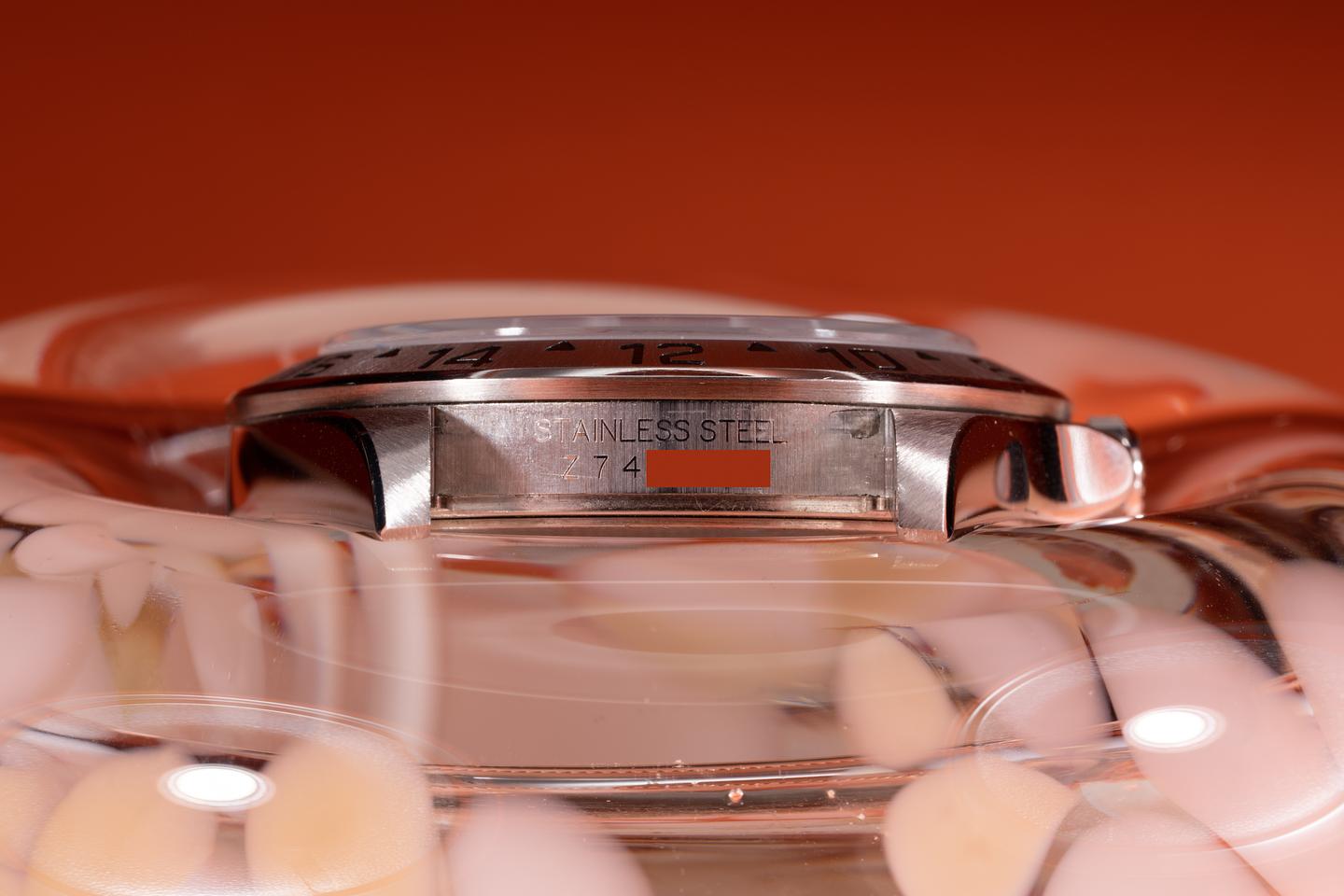 2007 Rolex 3186 Explorer II 16570 Black Dial | Tropical Watch