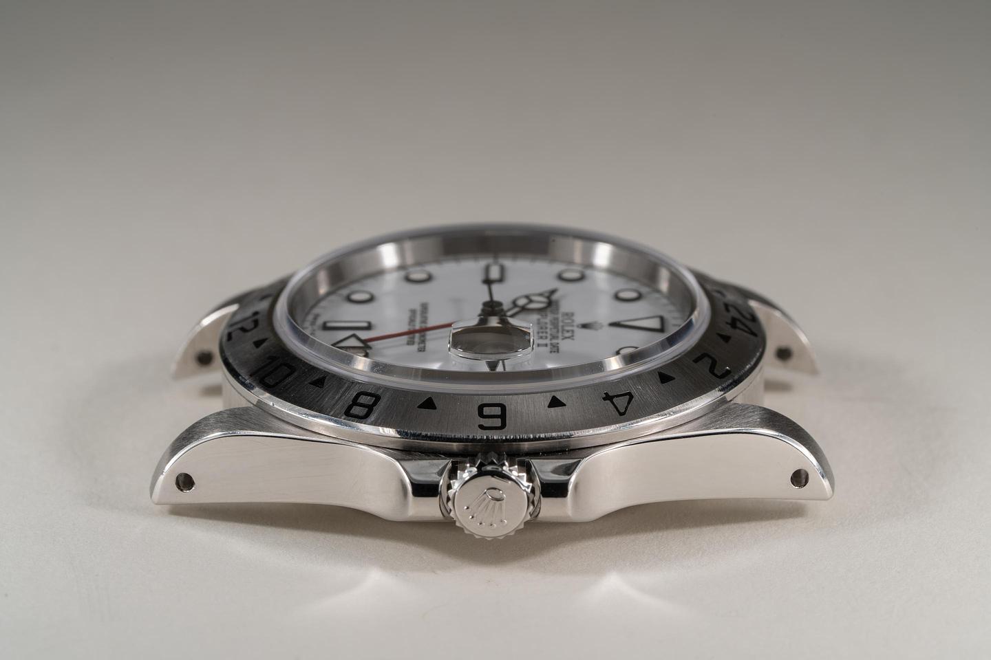 Tropical Watch - 1993 Rolex Explorer II 16570 White Dial