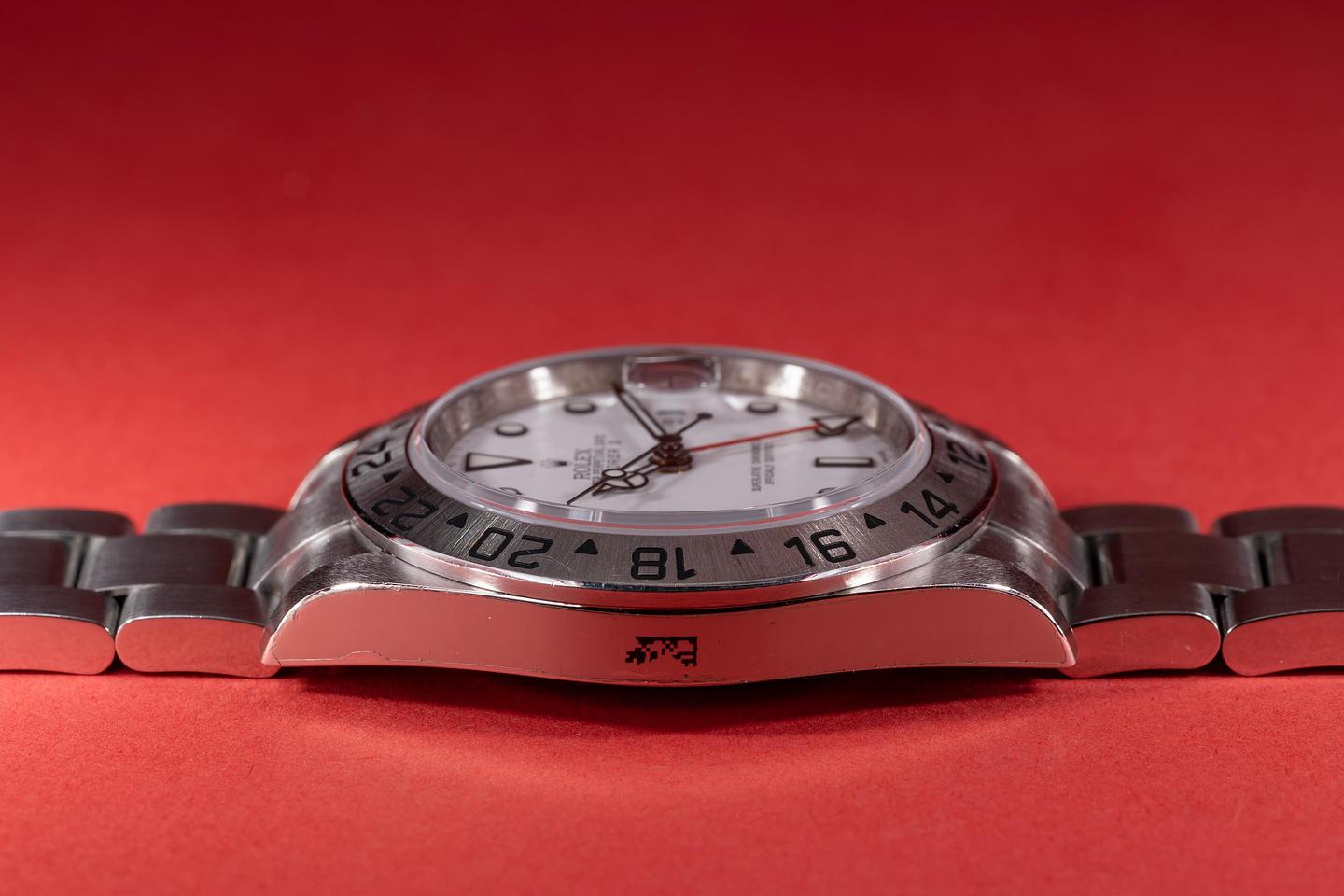 NOS 2008 Rolex 3186 Explorer II 16570 White Dial with Box and Papers ...