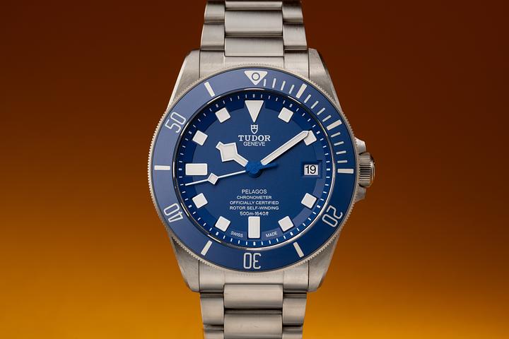 2020 Tudor Titanium Pelagos 25600TB Blue Dial with Box and Papers ...