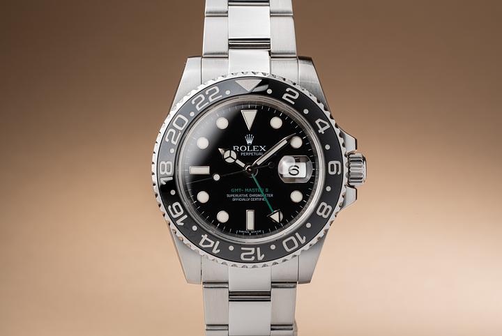 Tropical Watch - 2007 Rolex GMT-Master II 116710LN with Card