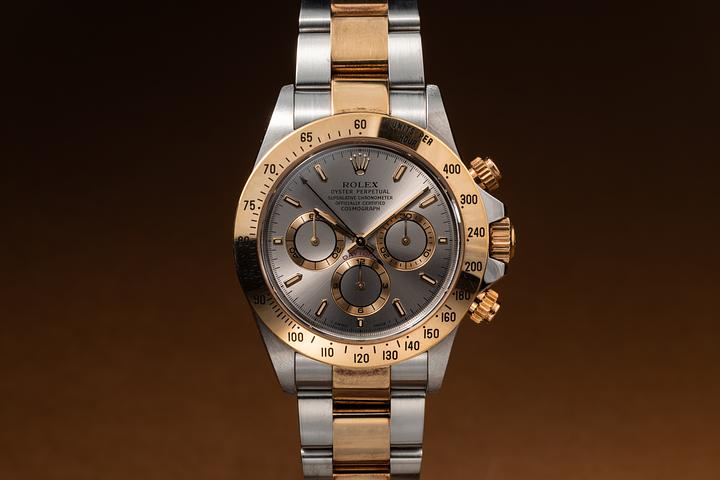 1999 Rolex Two-Tone Daytona 16523 Grey Dial | Tropical Watch