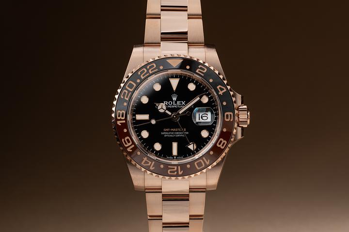 2021 Rolex 18K RG GMT-Master II 126715CHNR with Papers | Tropical Watch