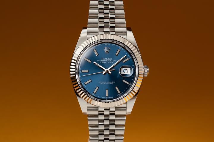 Tropical Watch - 2019 Rolex DateJust 126334 Blue Dial with Box and Papers