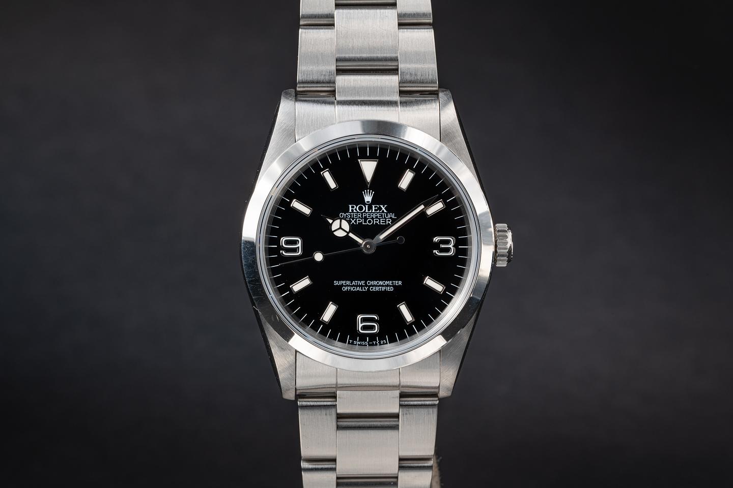 Tropical Watch - 1996 Rolex Explorer 14270 with Papers