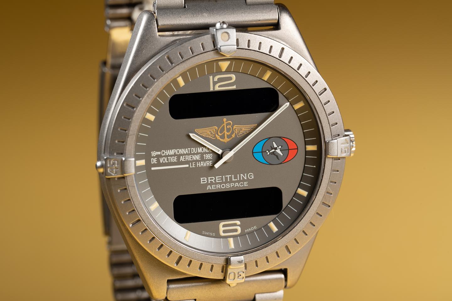 Tropical Watch - 1992 Breitling Aerospace Navitimer with Special Dial