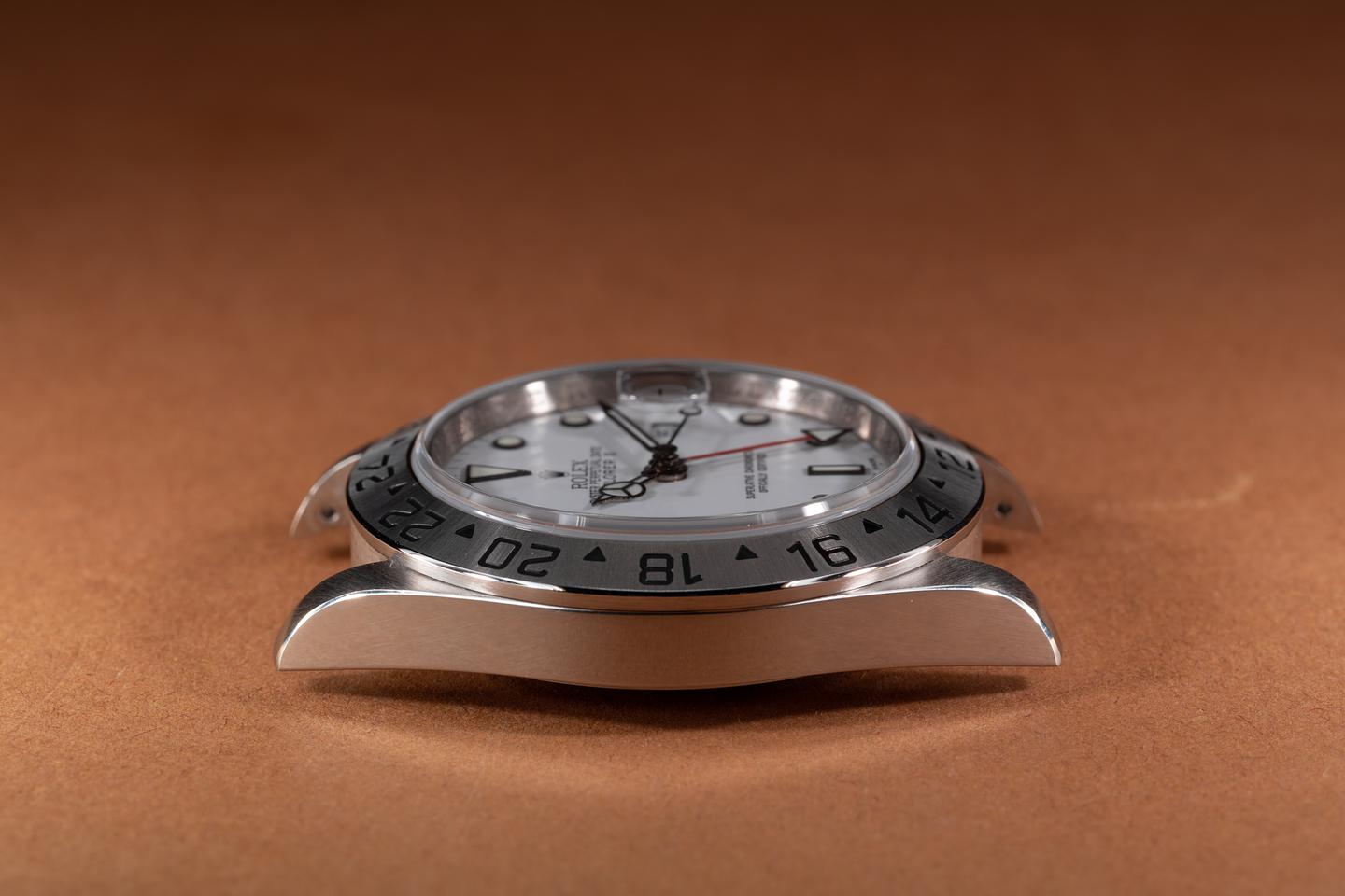 Tropical Watch - 2007 Rolex 3186 Explorer II 16570 White Dial with Papers