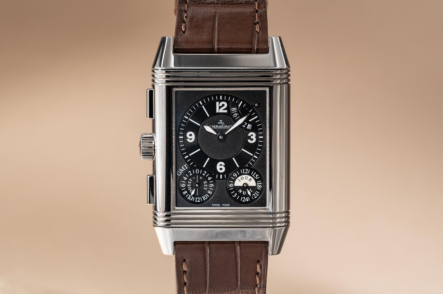 Tropical Watch - Jaeger LeCoultre Reverso Grande GMT 240.8.18 with Box ...