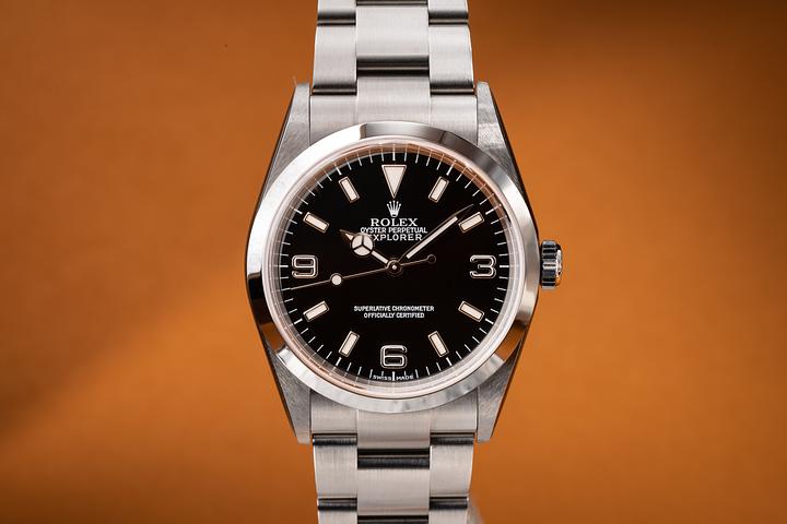 Tropical Watch - NOS 2002 Rolex Explorer 114270 with Papers