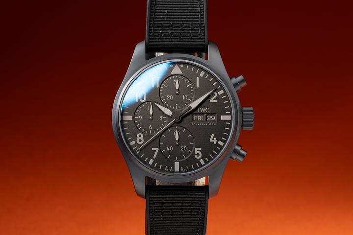 Tropical Watch - 2022 IWC Ceratanium Pilot Chronograph IW388106 Matte ...