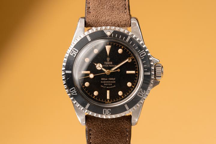 Tropical Watch - 1962 Tudor PCG Submariner 7928 Rose Dial