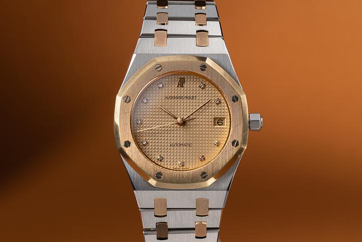 Audemars Piguet 14790 with Champagne Diamond Dial | Tropical Watch