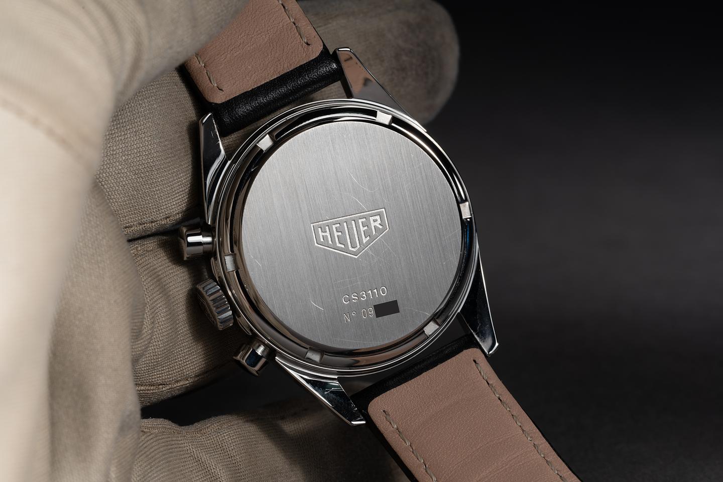 TAG Heuer Carrera Re-Edition CS3110 Chrono Silver Dial | Tropical Watch