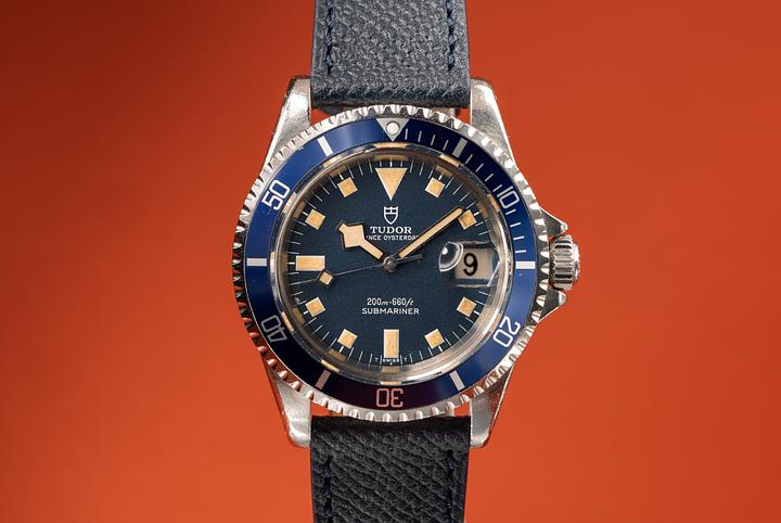 1968 Tudor Snowflake Submariner 7021/0 Blue Confetti Dial | Tropical Watch