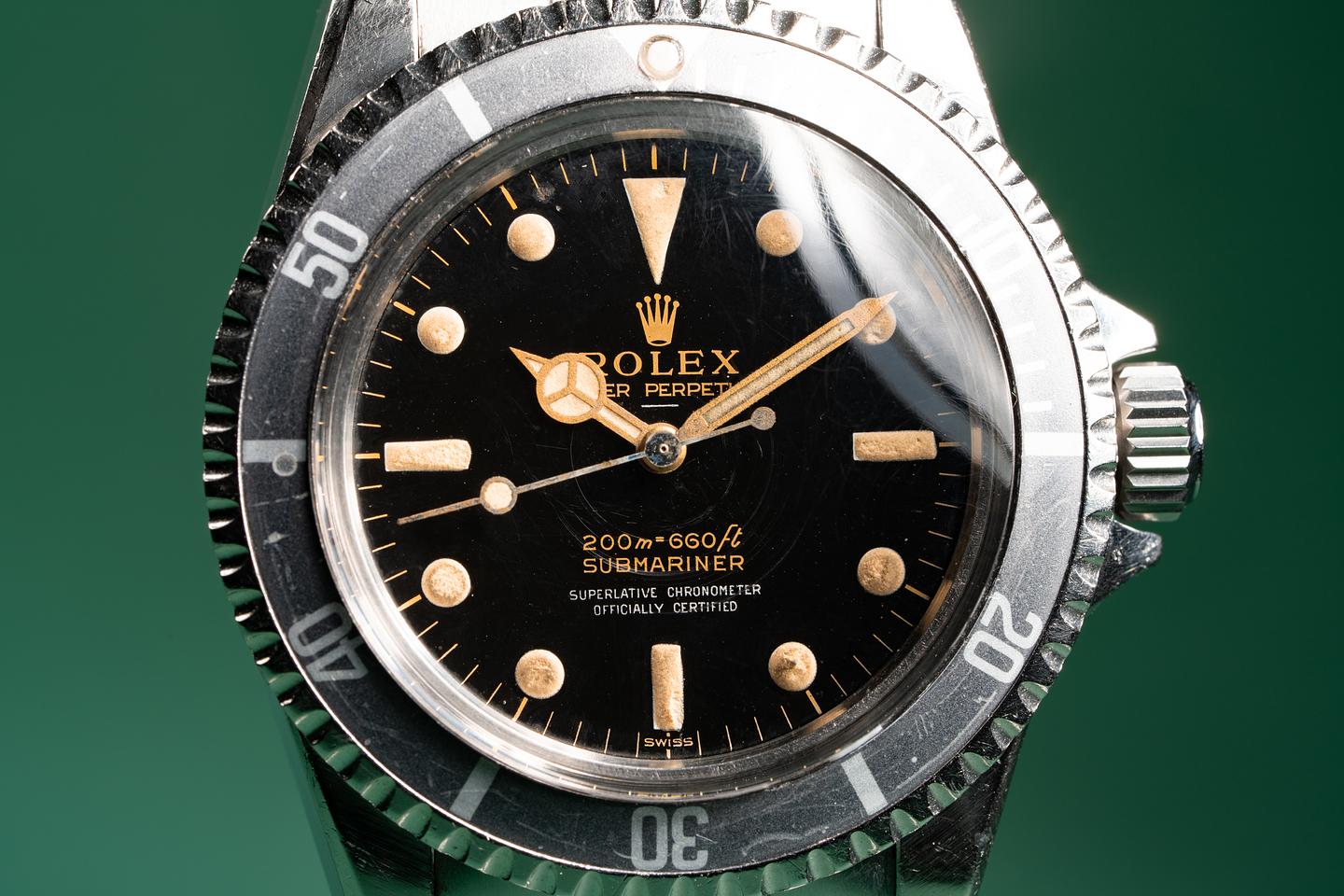 Tropical Watch - 1963 Rolex PCG Submariner 5512 with Gilt Underline Dial