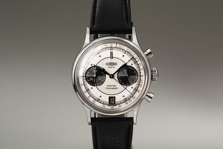 Tropical Watch - Chrono Tokyo Chronograph 1 White Dial with Box and Papers