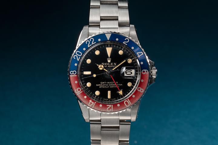 1964 Rolex GMT-Master 1675 Gilt Dial with Service Papers | Tropical Watch