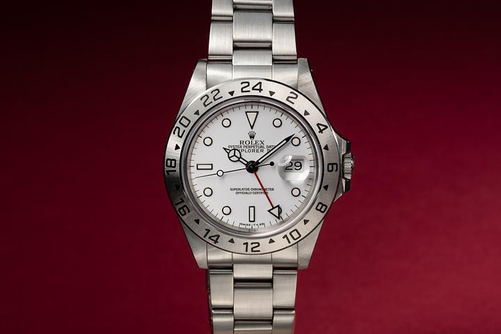 1993 Rolex Explorer II 16570 White Dial with Box, Papers & Hang Tag ...